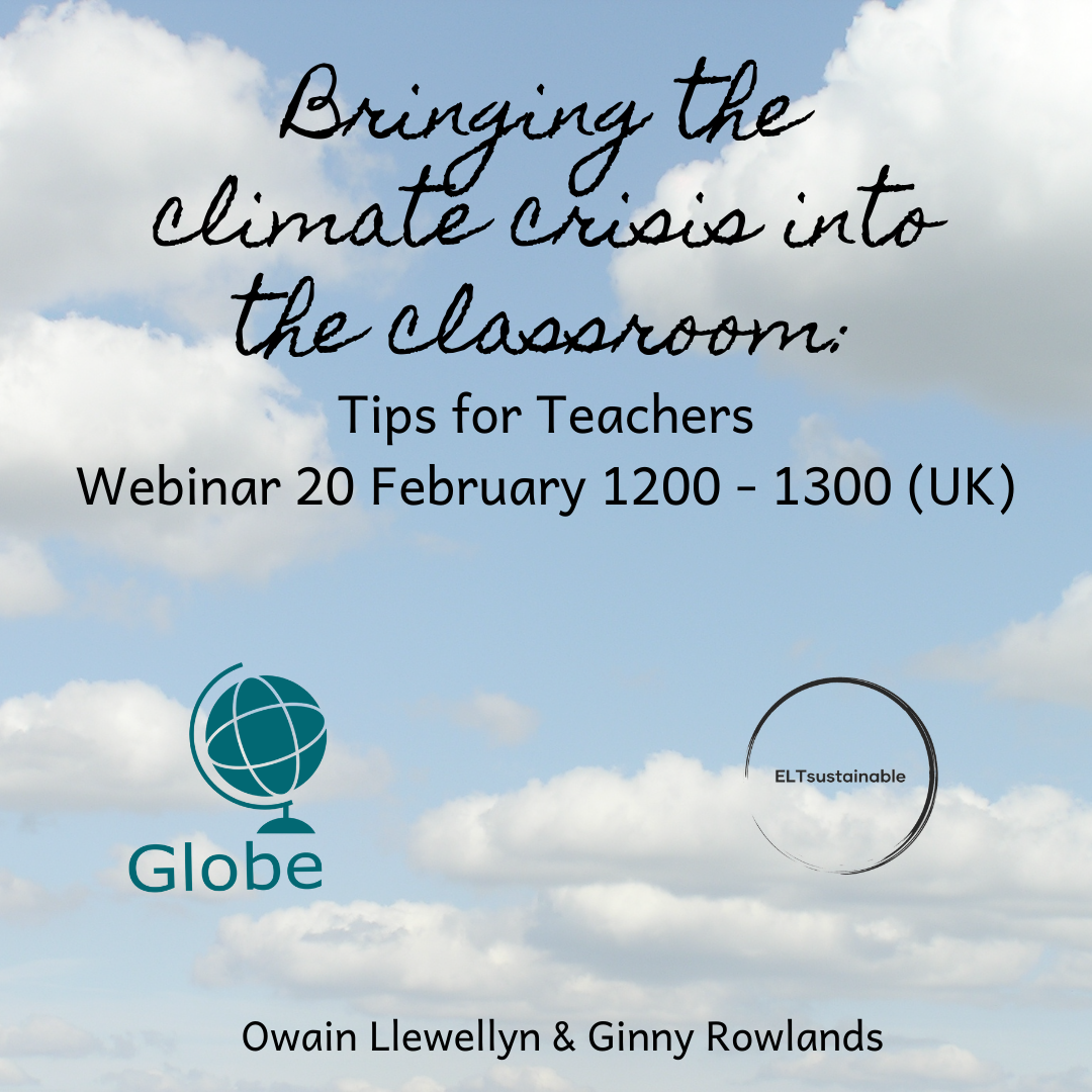Environment Language Teaching Webinars Elt Sustainable